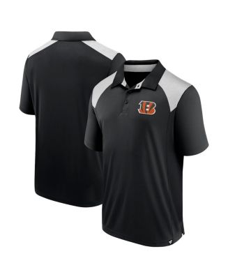Fanatics Men's Black Cincinnati Bengals Primary Polo Shirt - Macy's