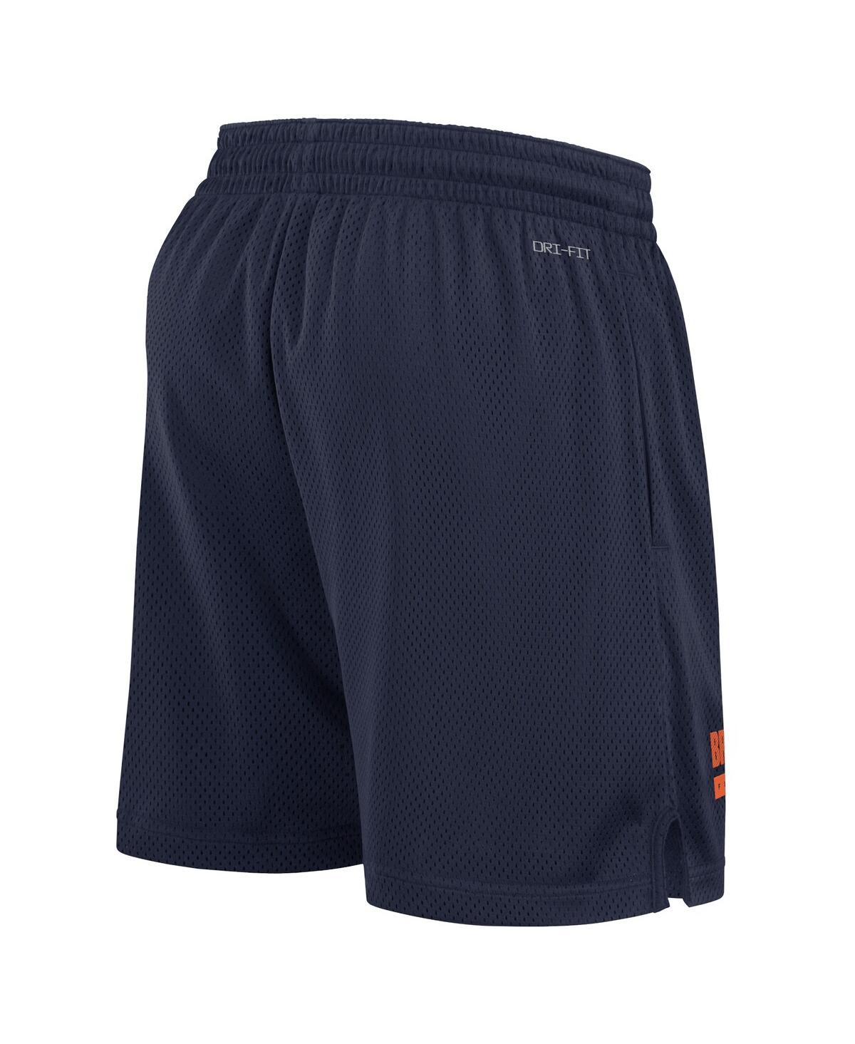 Nike Men's Navy Denver Broncos 2024 Sideline Performance Mesh Shorts In ...