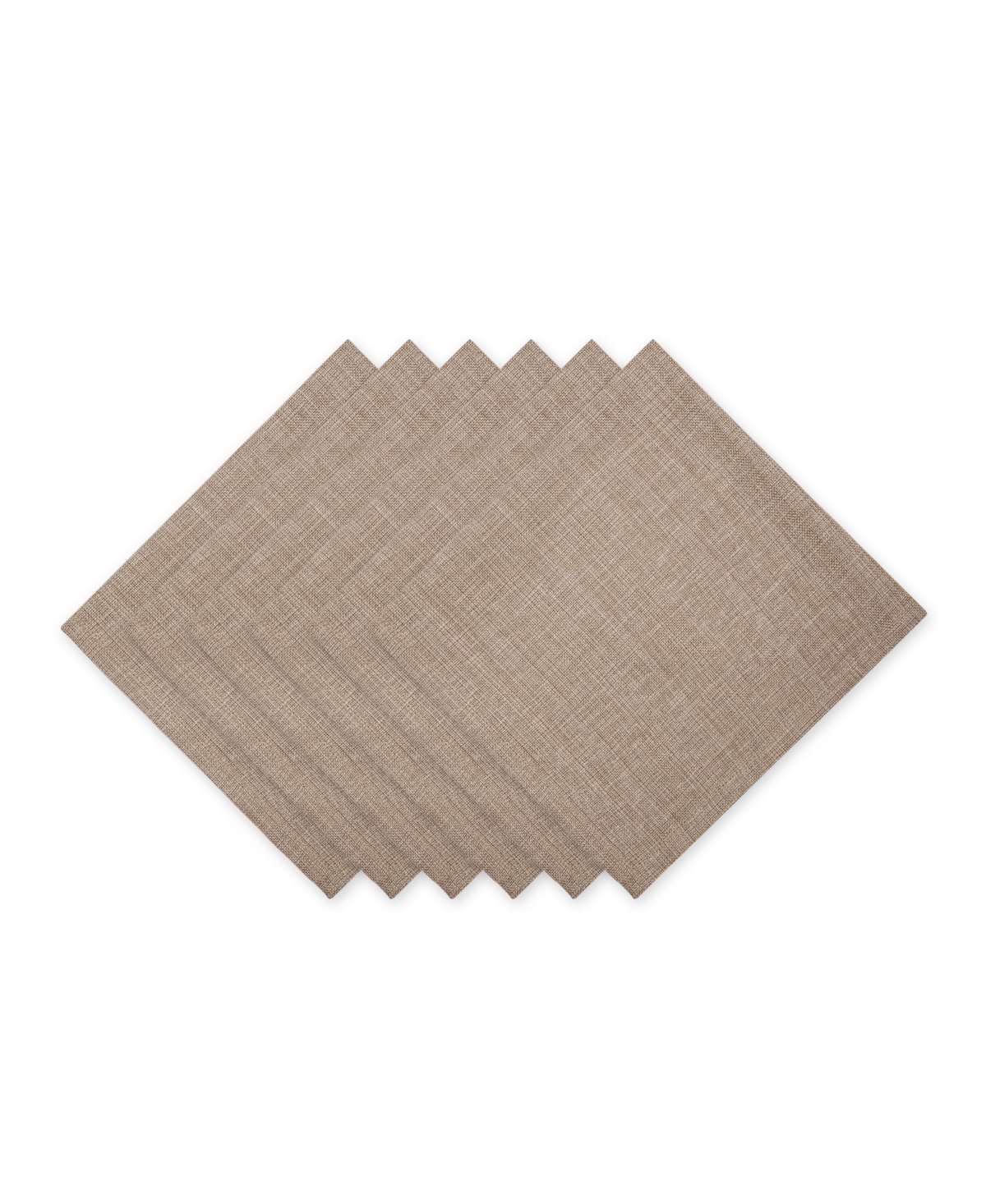Click here for Design Imports Variegated Napkin Set of 6 - Mushro... prices