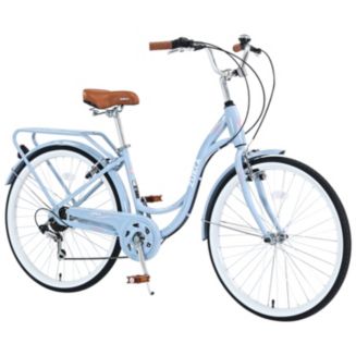 Streamdale 7 Speed, Steel Frame, Multiple Colors 26 Inch Ladies bicycle ...