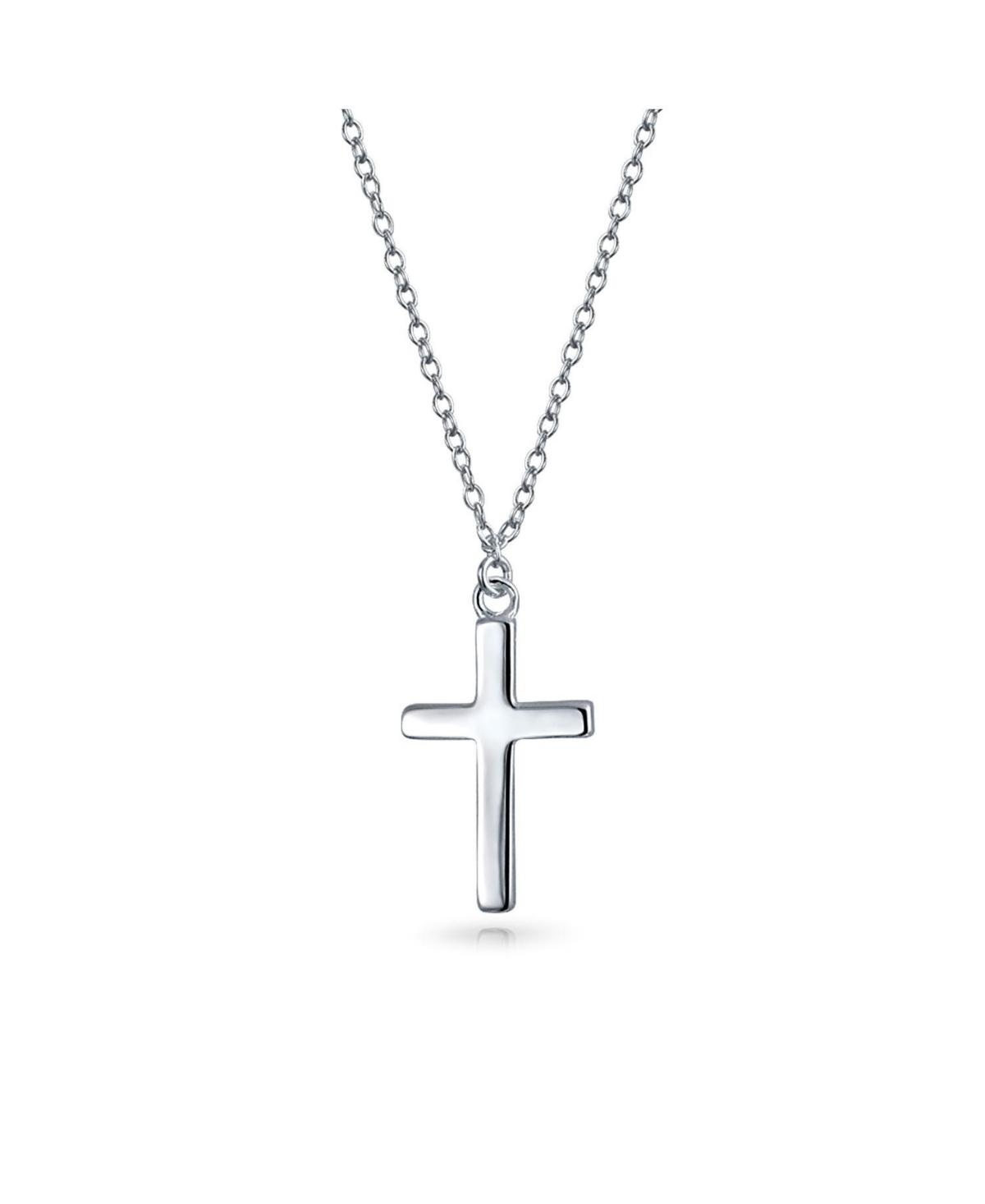 Click here for Bling Jewelry Delicate Small Latin Cross Pendant N... prices