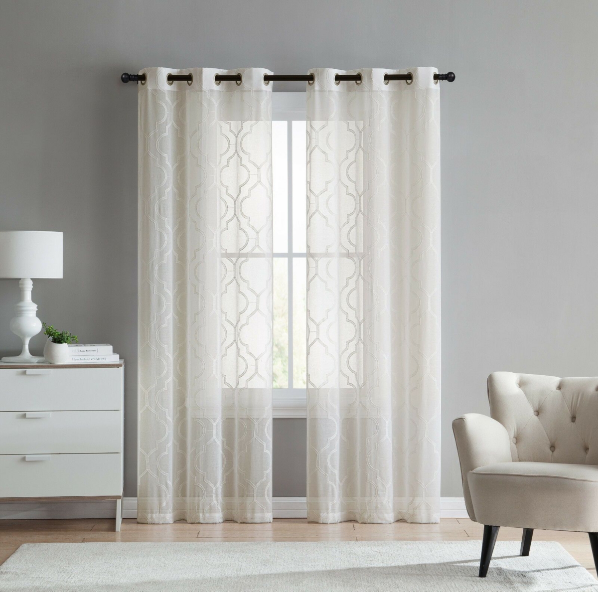 Click here for Kate Aurora 2 Piece Charlotte Clover Trellis Gromm... prices