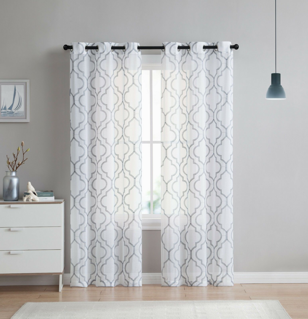 Click here for Kate Aurora 2 Piece Charlotte Clover Trellis Gromm... prices