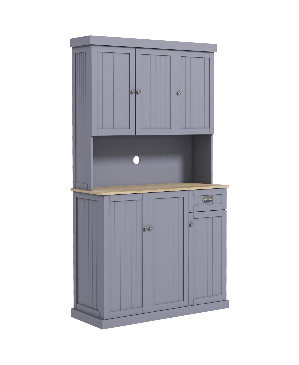 Click here for Homcom 71" Buffet with Hutch  Farmhouse Kitch... prices