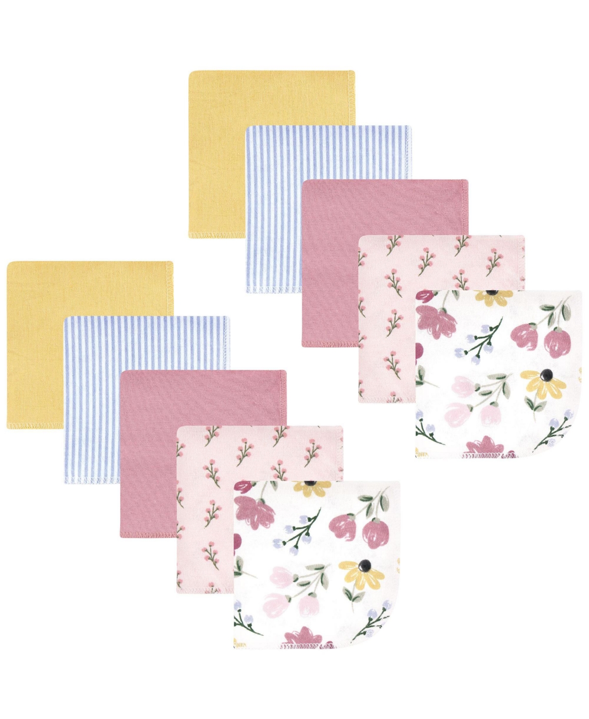 Click here for Hudson Baby Infant Girl Flannel Washcloths  Eucaly... prices