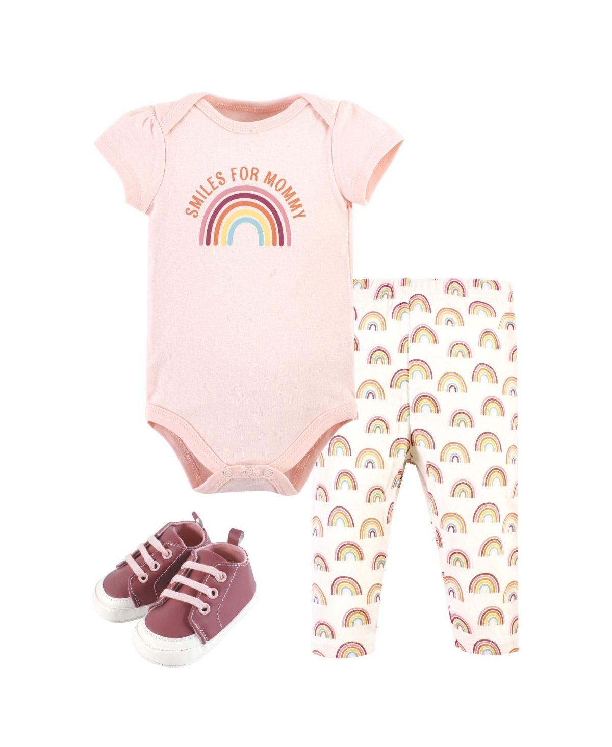 Click here for Hudson Baby Baby Girls Hudson Cotton Comfort 3Pk B... prices