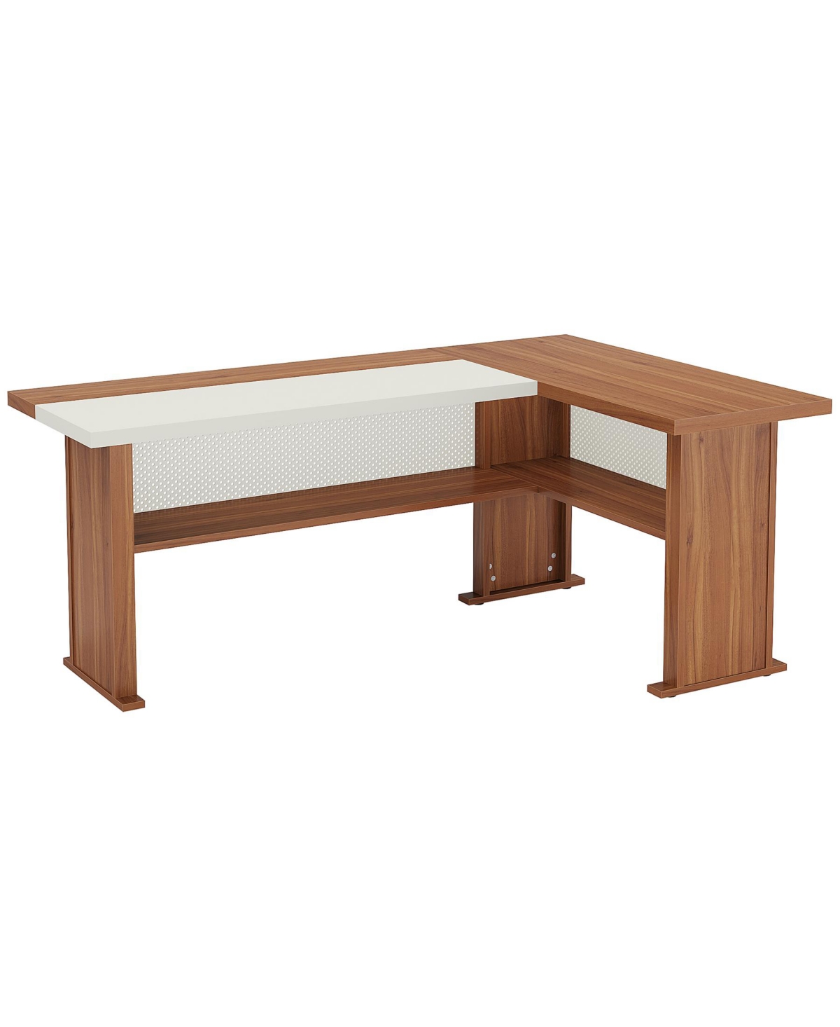 Click here for Tribesigns 63" Computer Desk with 40" La... prices