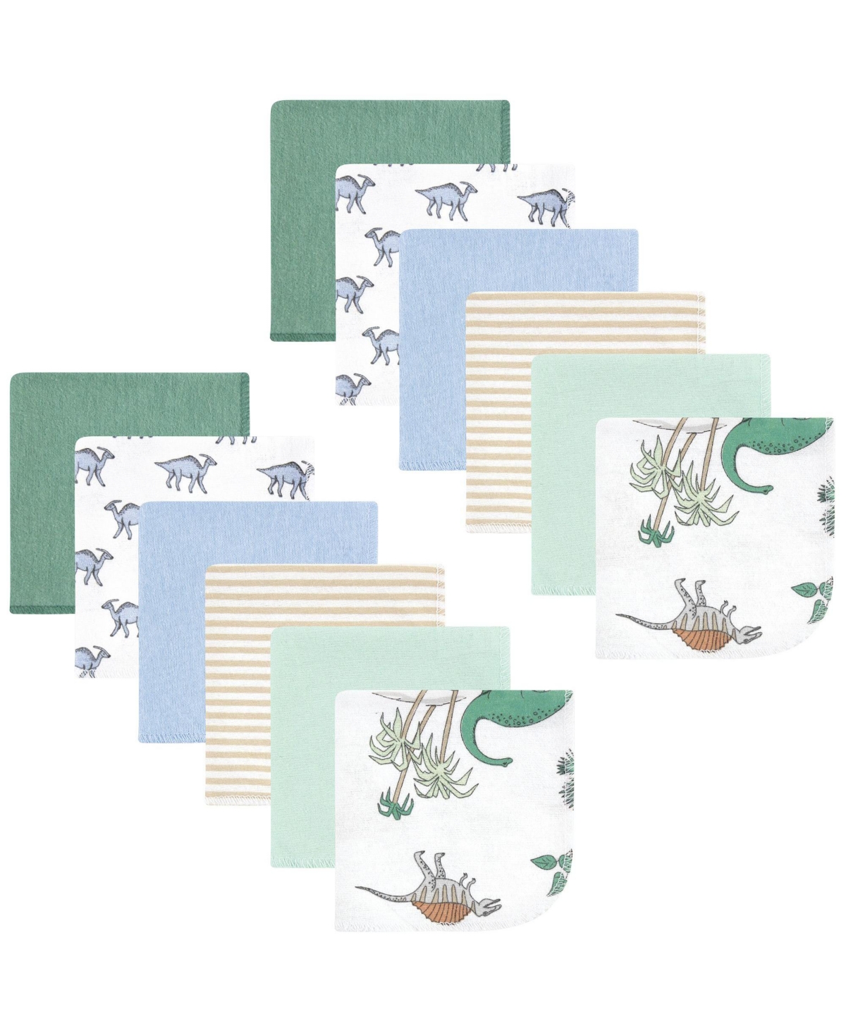 Click here for Hudson Baby Boys Soft Flannel Cotton Washcloths -... prices