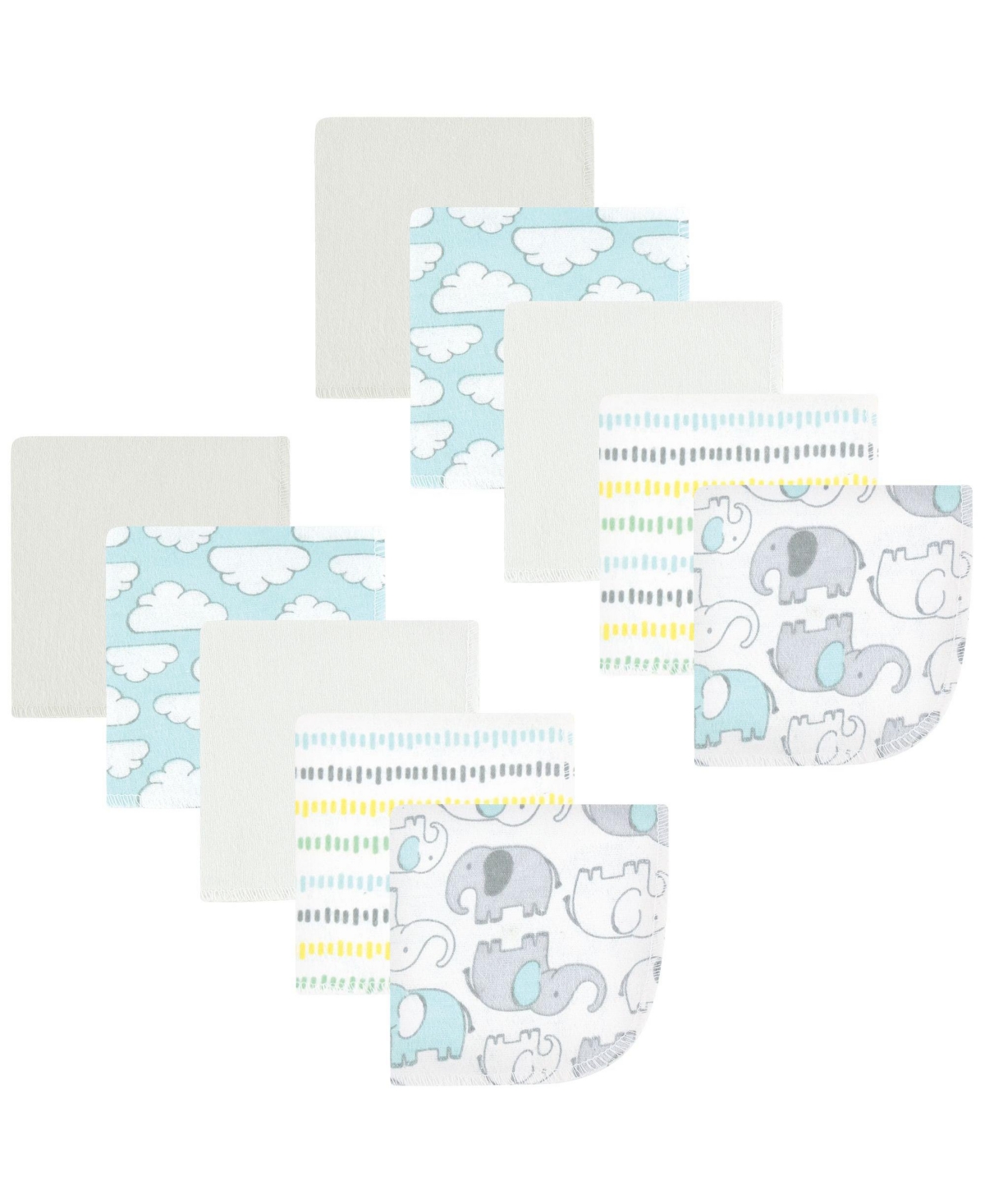 Click here for Hudson Baby Flannel Cotton Washcloths  Brown Bear... prices