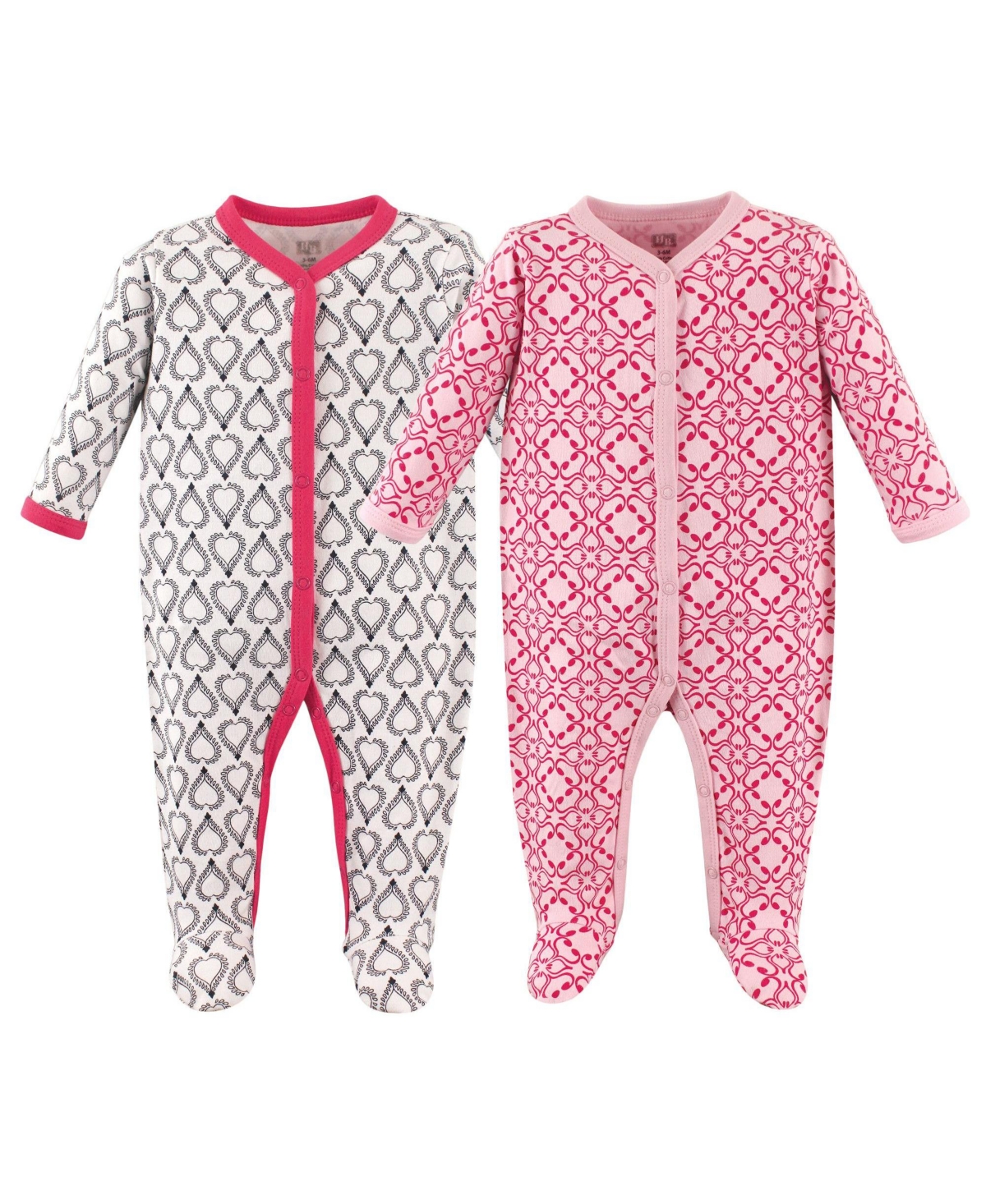 Click here for Hudson Baby Baby Girls Hudson Cotton Snap Sleep an... prices