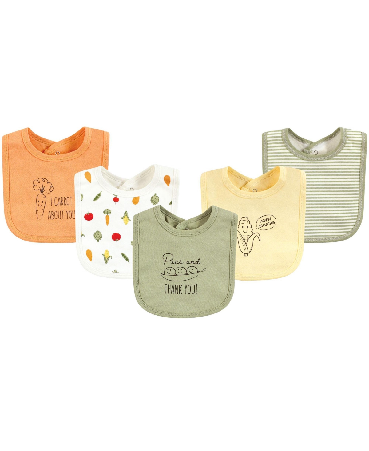 Click here for Touched by Nature Unisex Baby Organic Cotton Bibs... prices