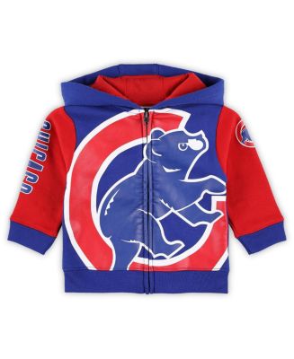 Outerstuff Baby Fanatics Royal Chicago Cubs Post Card Full-Zip Hoodie ...