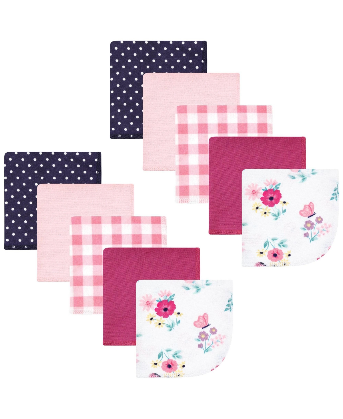 Click here for Hudson Baby Infant Girl Flannel Washcloths  Eucaly... prices