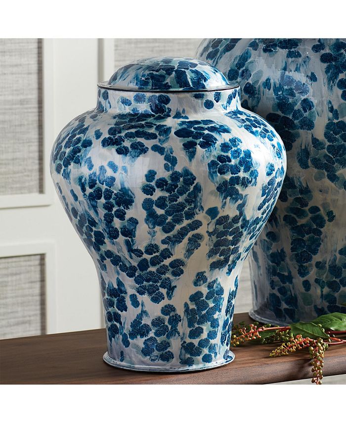 Napa Home & Garden Floret Lidded Urn Short - Macy's