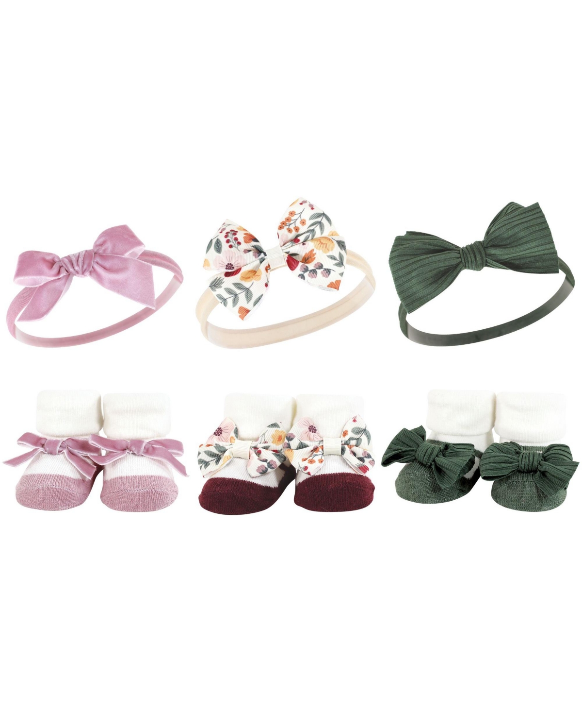 Click here for Hudson Baby Baby Girls Charming Coordinated Set He... prices