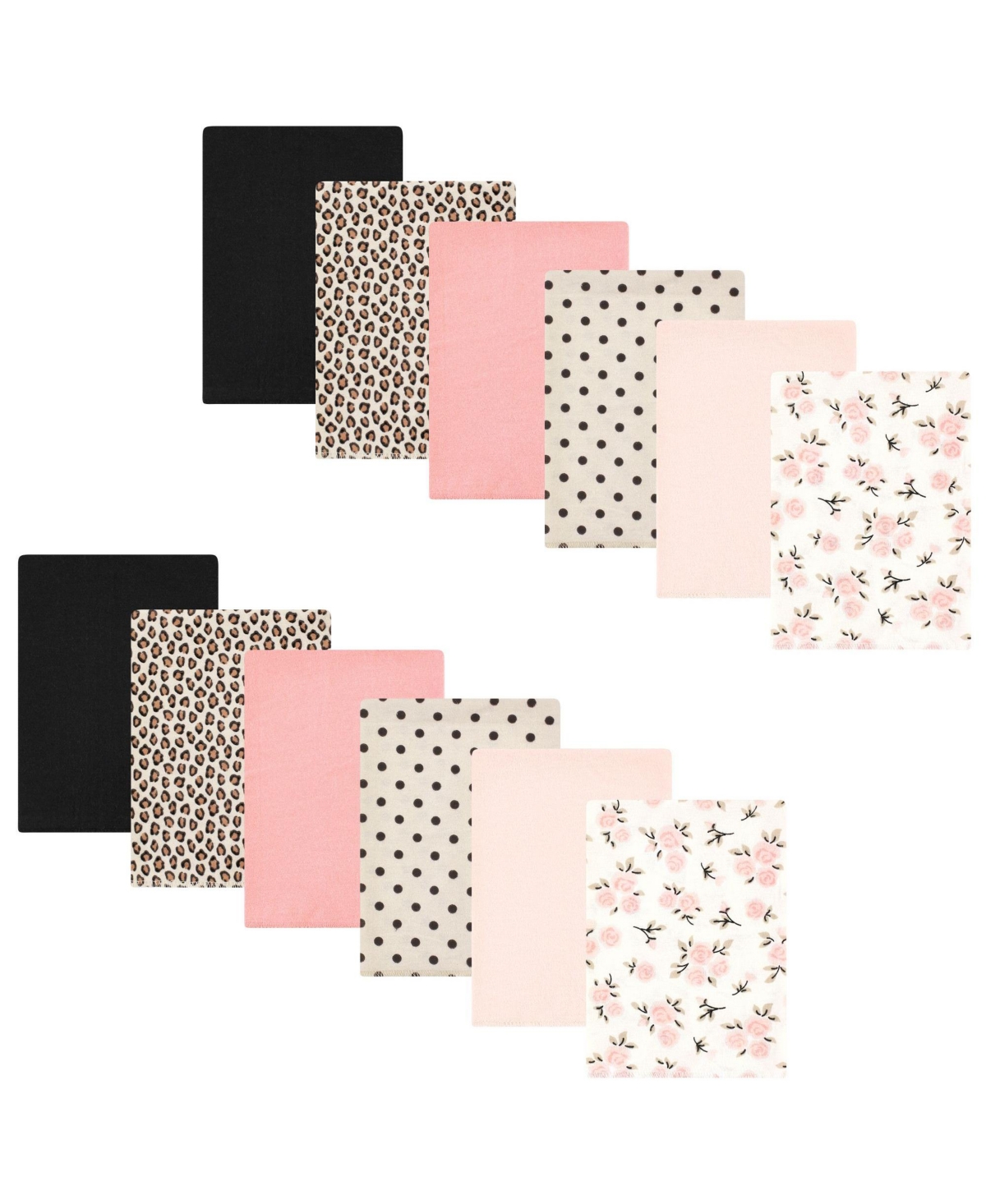 Click here for Hudson Baby Girls 12Pk Flannel Burp Cloth (Cotton... prices