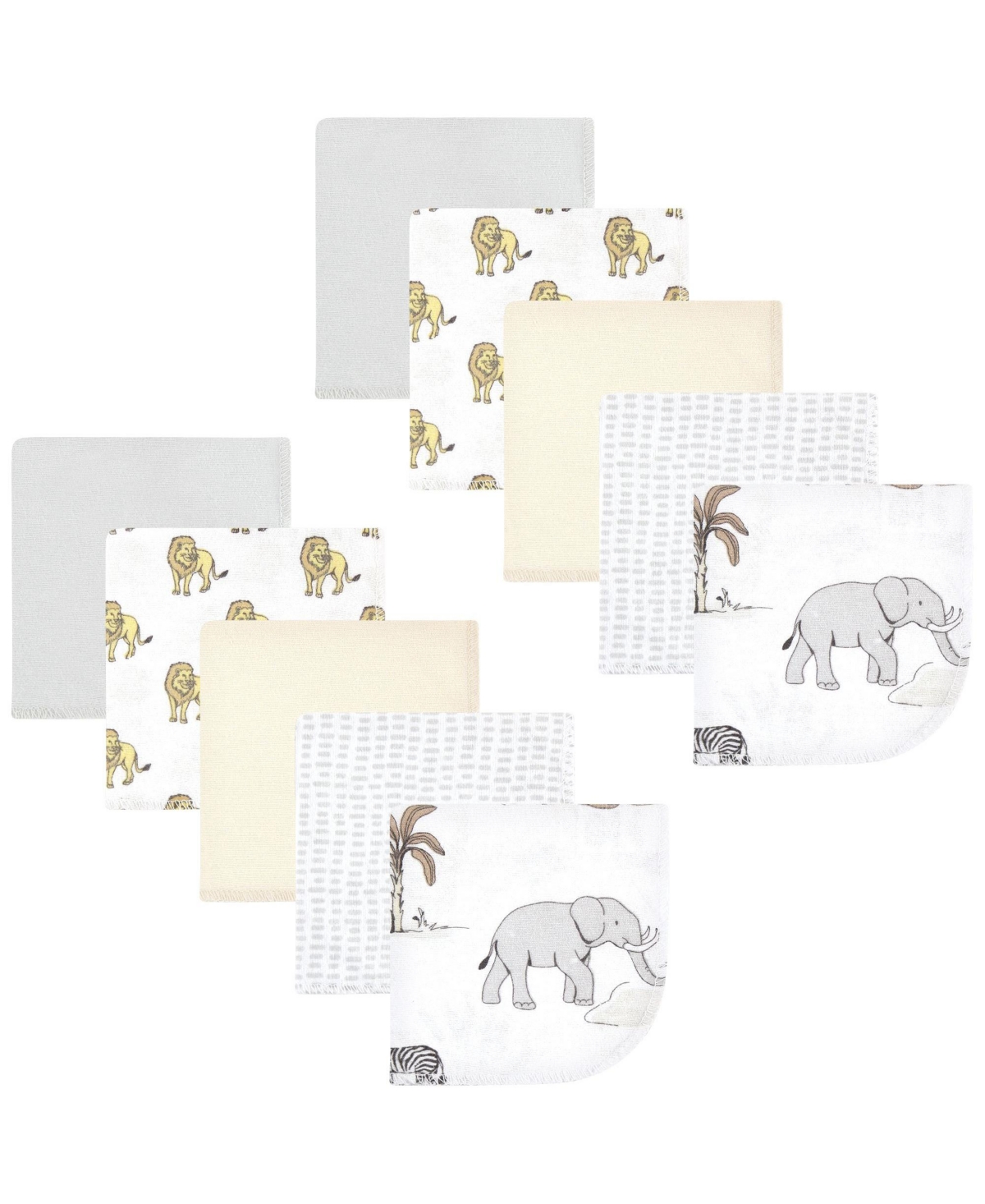 Click here for Hudson Baby Flannel Cotton Washcloths  Brown Bear... prices