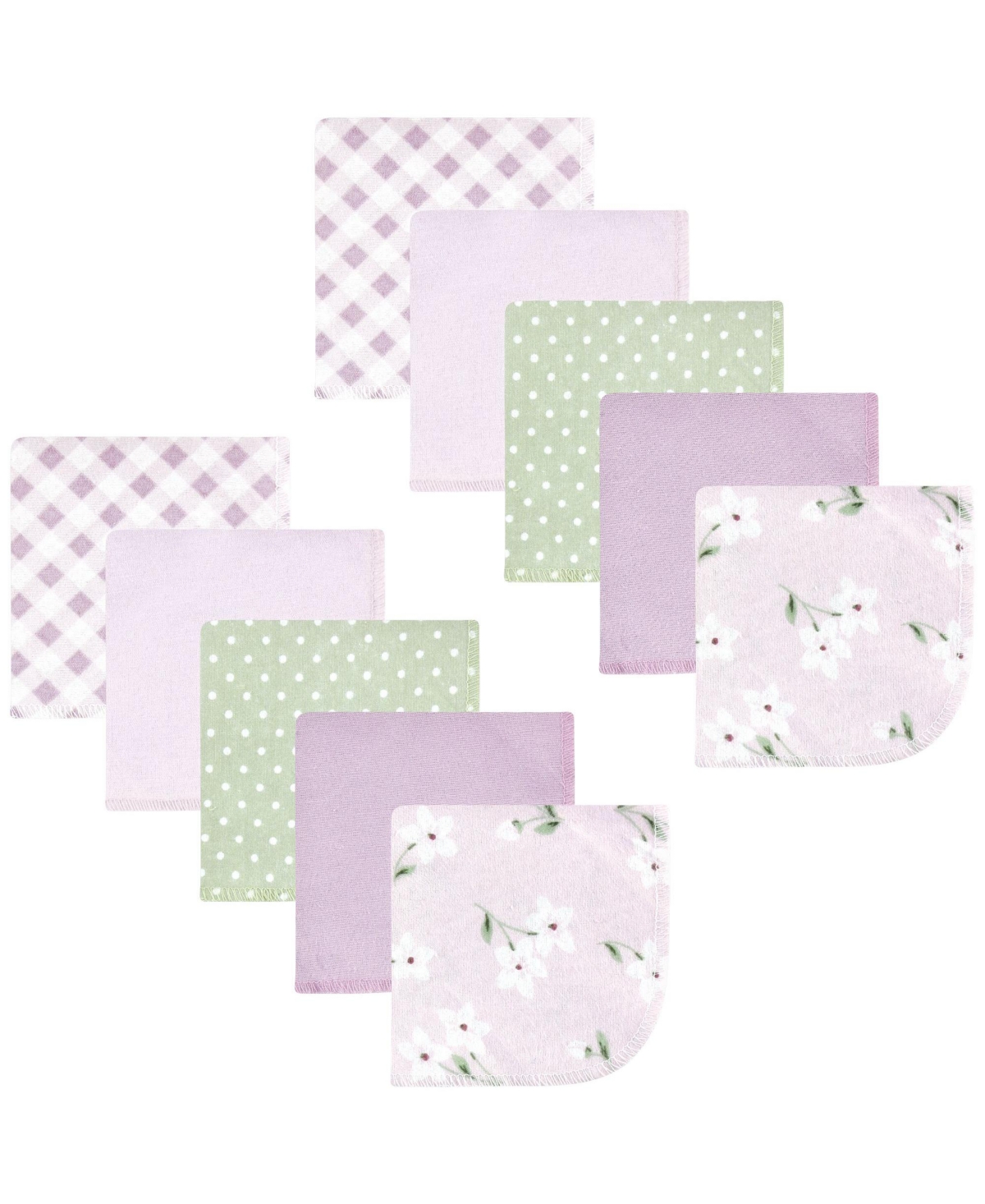 Click here for Hudson Baby Infant Girl Flannel Washcloths  Eucaly... prices