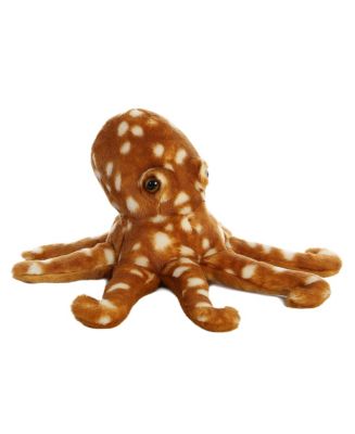 Aurora Medium Octopus Flopsie Adorable Plush Toy Orange 12" - Macy's