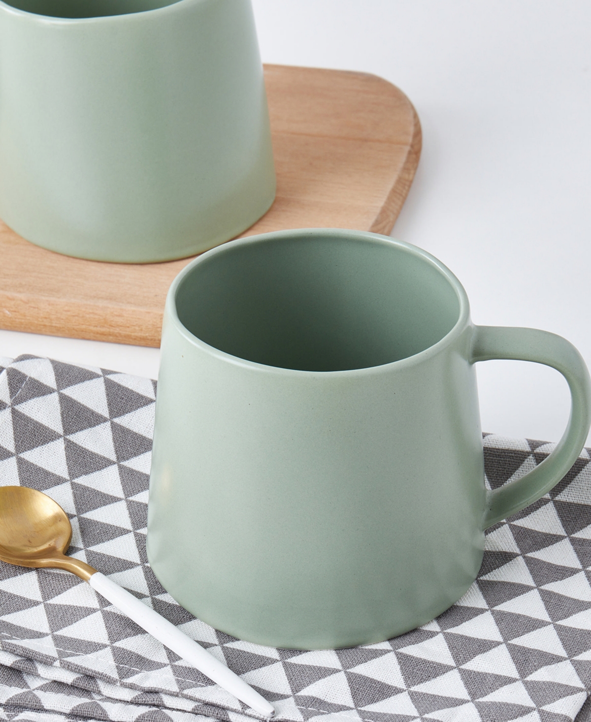 Click here for Stone Lain Delilah Porcelain Mugs  Set of 6 - Hone... prices