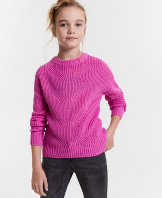 Epic Threads Girls Solid Cable Pullover Sweater, Created for Macy's ...