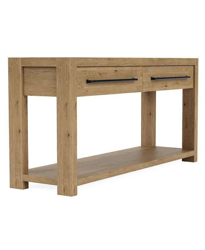 Furniture Furniture Davie 60" Wood Sofa Table - Macy's