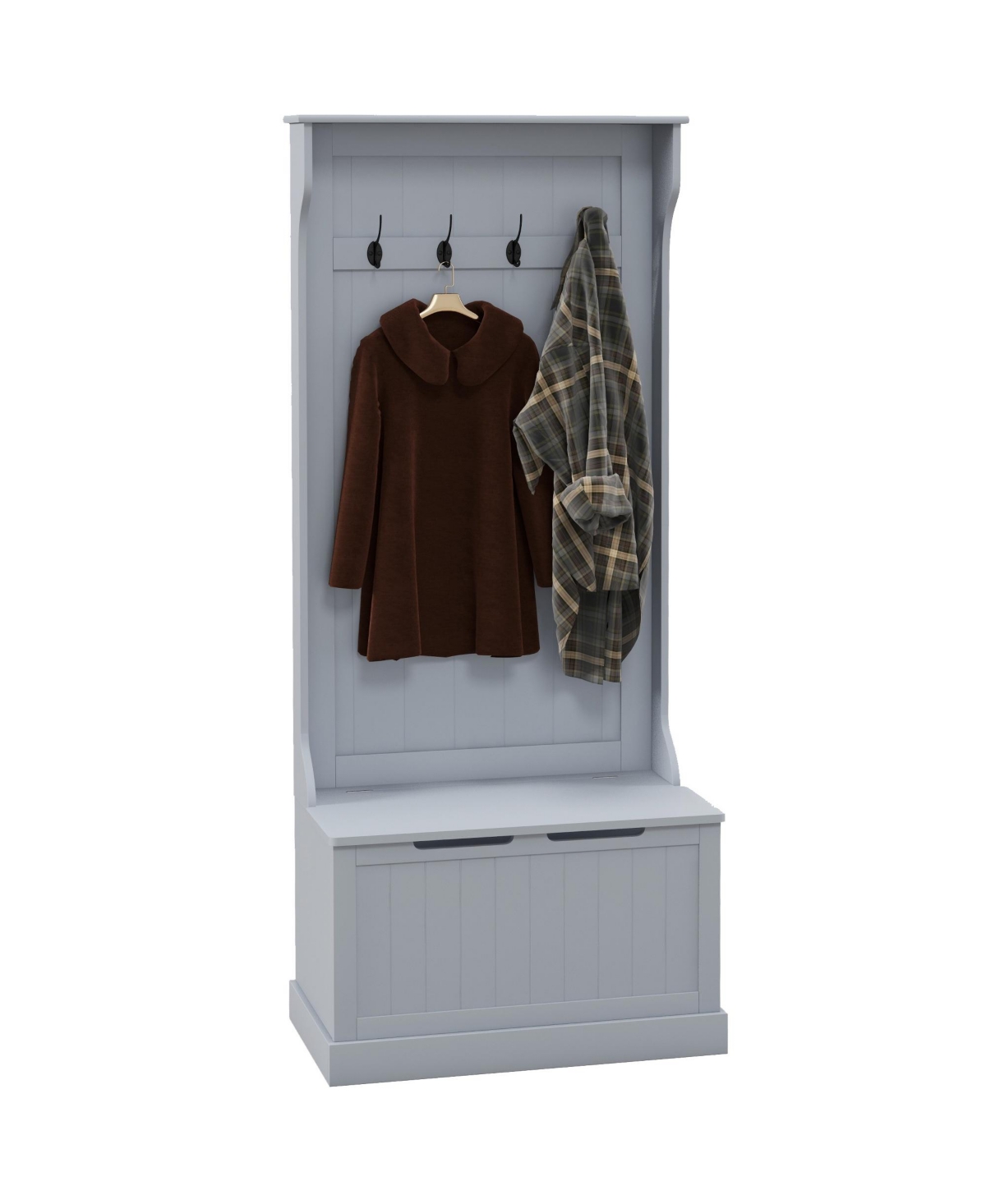 Click here for Homcom Hall Tree with Coat Rack  Storage and Sitti... prices