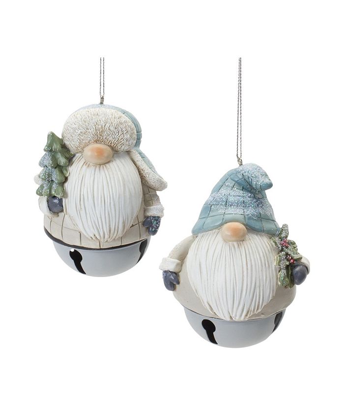Slickblue Gnome Sleigh Bell Ornament (Set of 12) - Macy's