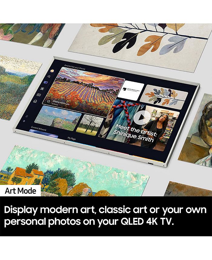 Samsung 85 inch The Frame QLED 4K HDR Smart TV - QN85LS03D - Macy's