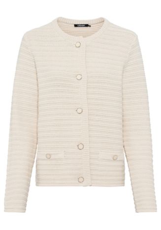 Olsen Women's Long Sleeve Collarless Cardigan - Macy's