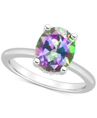 Macy's mystic topaz ring store