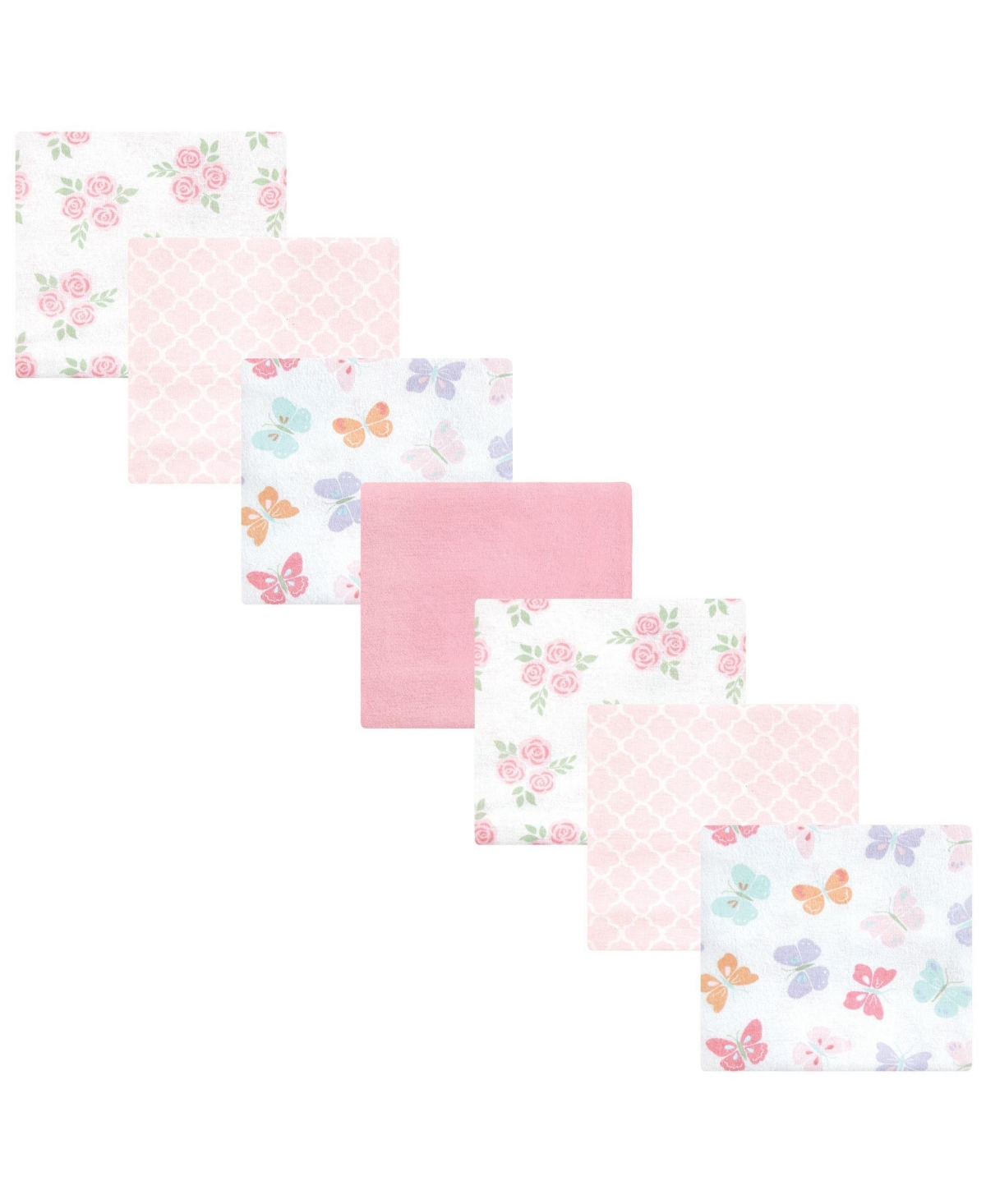 Click here for Hudson Baby Girls Seven-Count Cotton Flannel Recei... prices