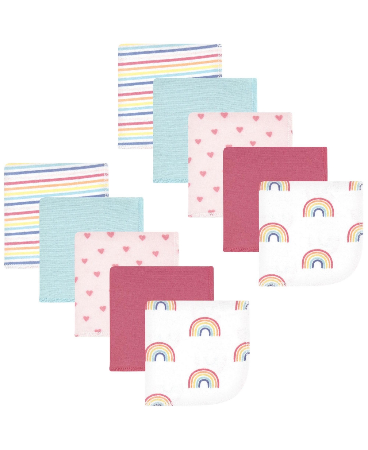 Click here for Hudson Baby Infant Girl Flannel Washcloths  Eucaly... prices