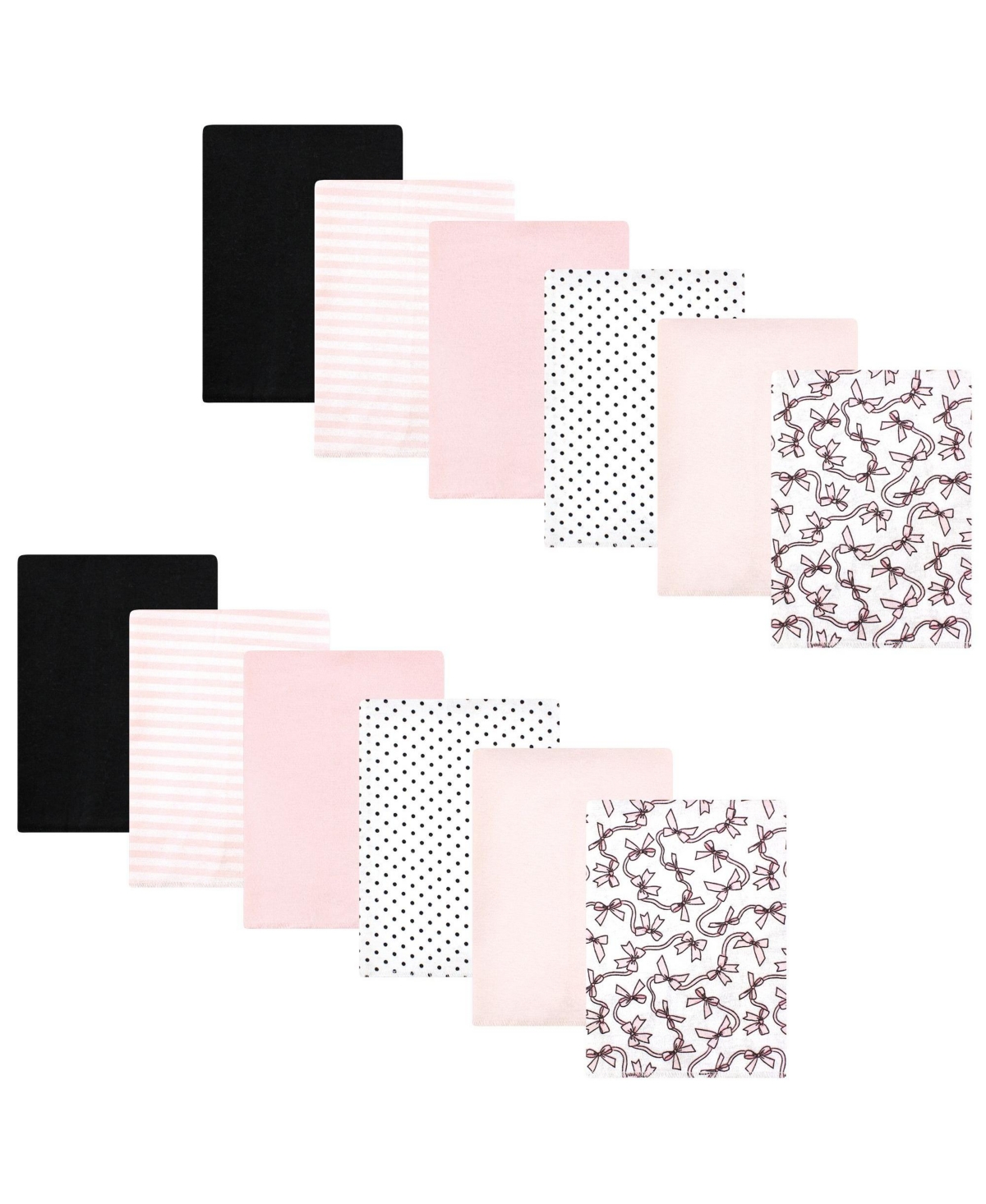 Click here for Hudson Baby Girls 12Pk Flannel Burp Cloth (Cotton... prices