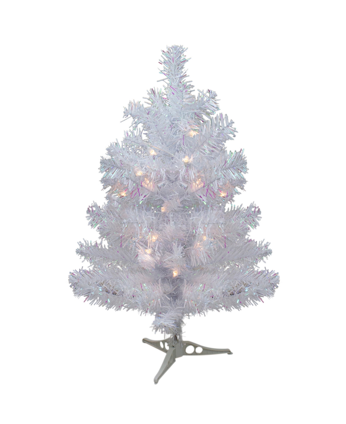 Click here for Northlight 2 White Iridescent Pine Artificial Chri... prices
