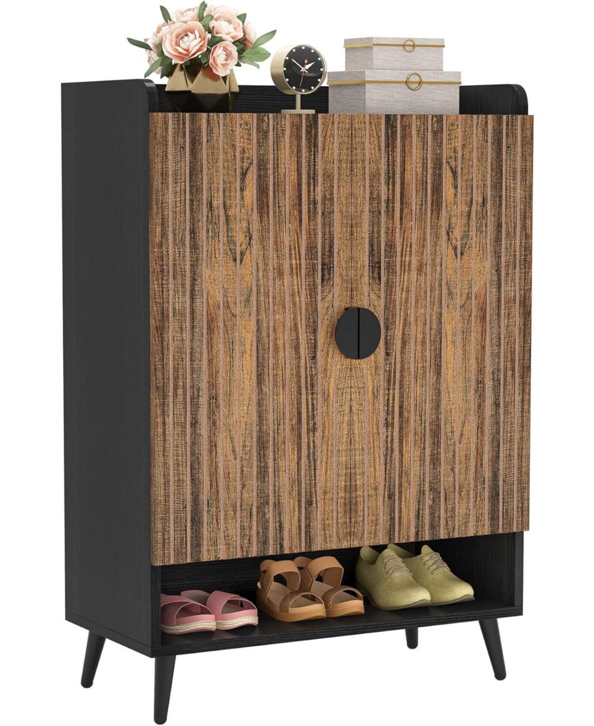 Click here for Tribesigns Shoe Cabinet with Doors  6-Tier Shoe St... prices