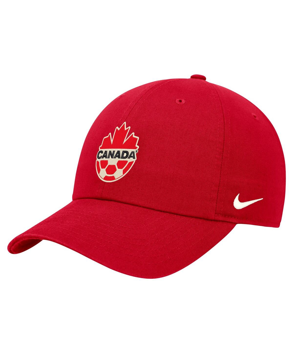 Click here for Nike Mens Red Canada Soccer Club Flex Hat - Red prices