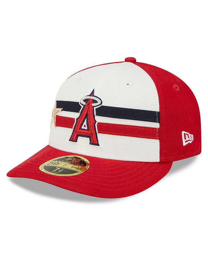 New Era Men's Cream/Red Los Angeles Angels 2024 MLB All-Star Game ...