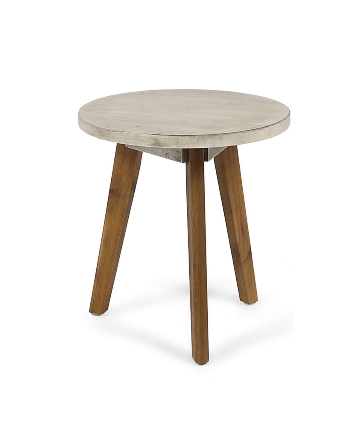 Click here for Streamdale Marina Acacia Wood Tripod Side Table -... prices