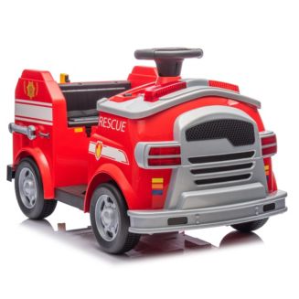 Streamdale Furniture Kids Fire Engine Ride-On: Interactive Play, Safety ...
