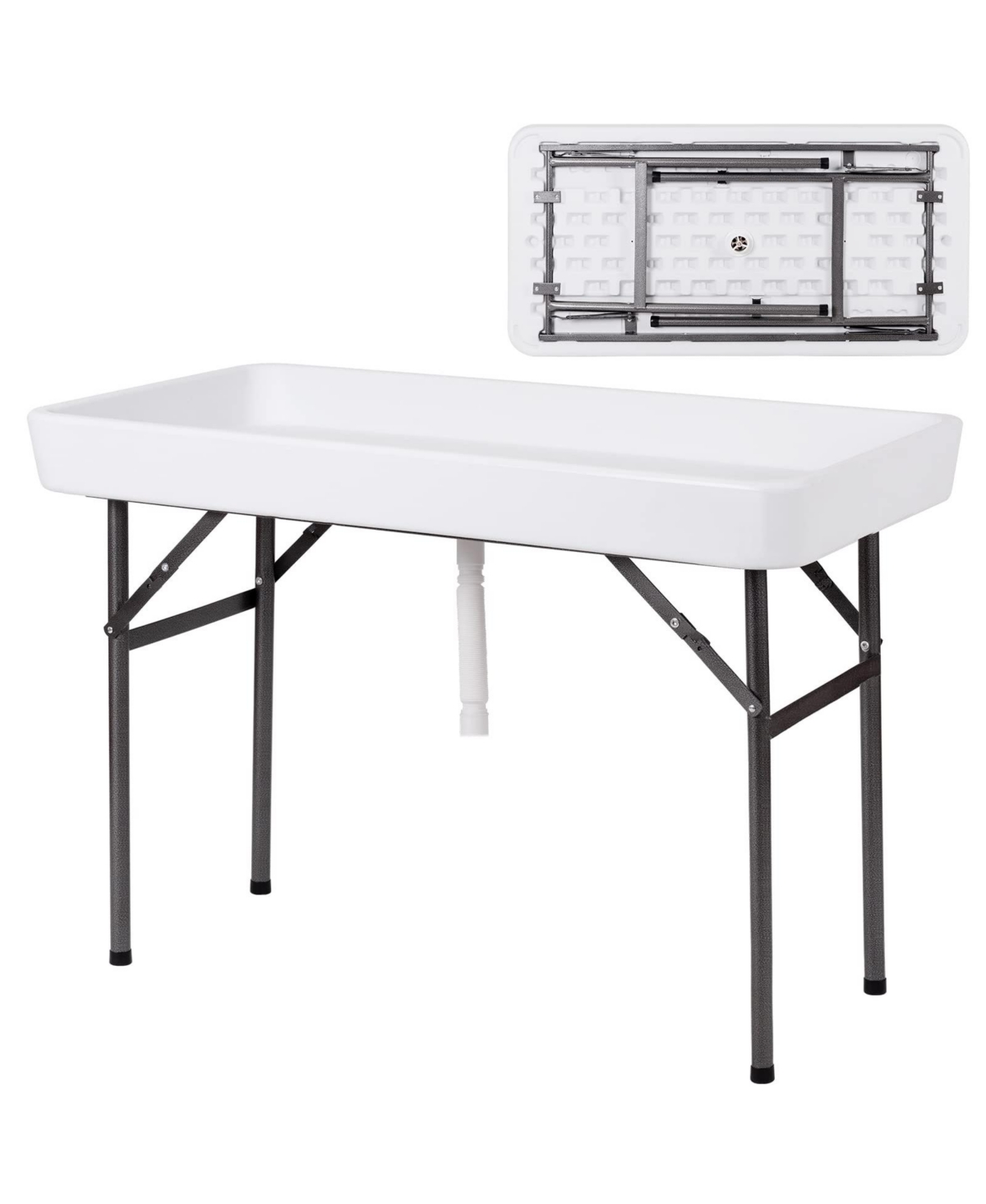 Click here for Sugift 4 Feet Plastic Party Ice Folding Table with... prices