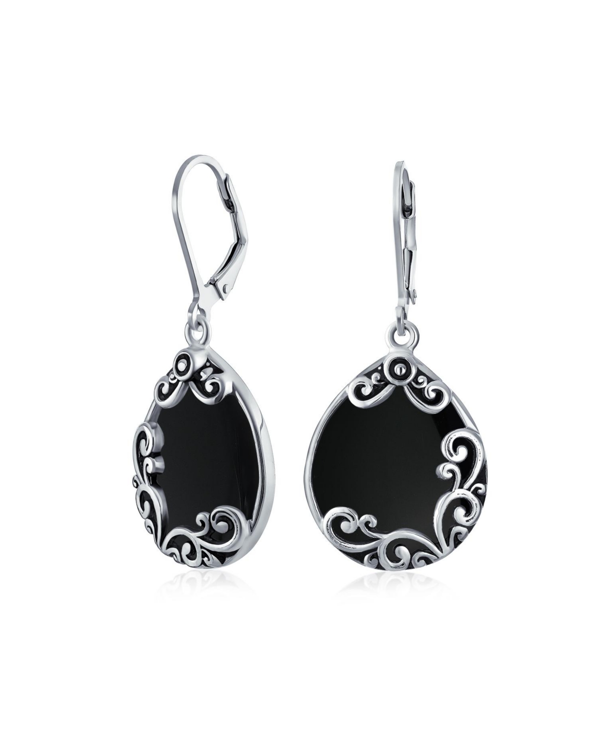 Click here for Bling Jewelry Boho Western Large Flat Teardrop Nat... prices