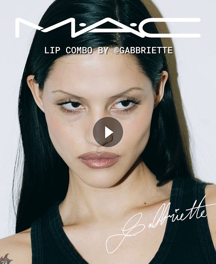 MAC 3-Pc. Lip Combo By @gabbriette Set - Macy's
