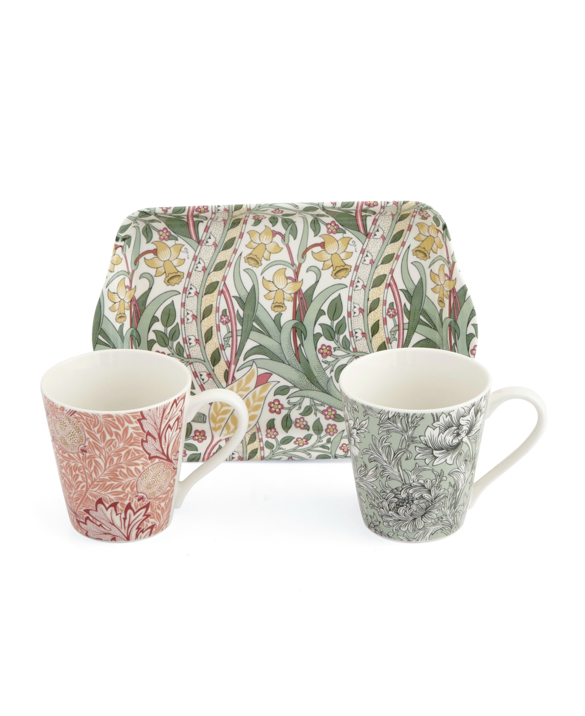 Click here for Spode Morris & Co. Mug & Tray Set - Multi prices