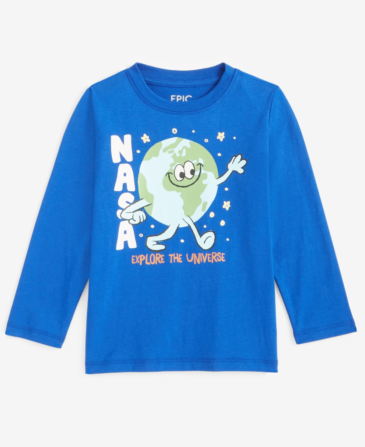 Click here for Epic Threads Toddler Boys 2T-4T Nasa Earth Long-Sl... prices