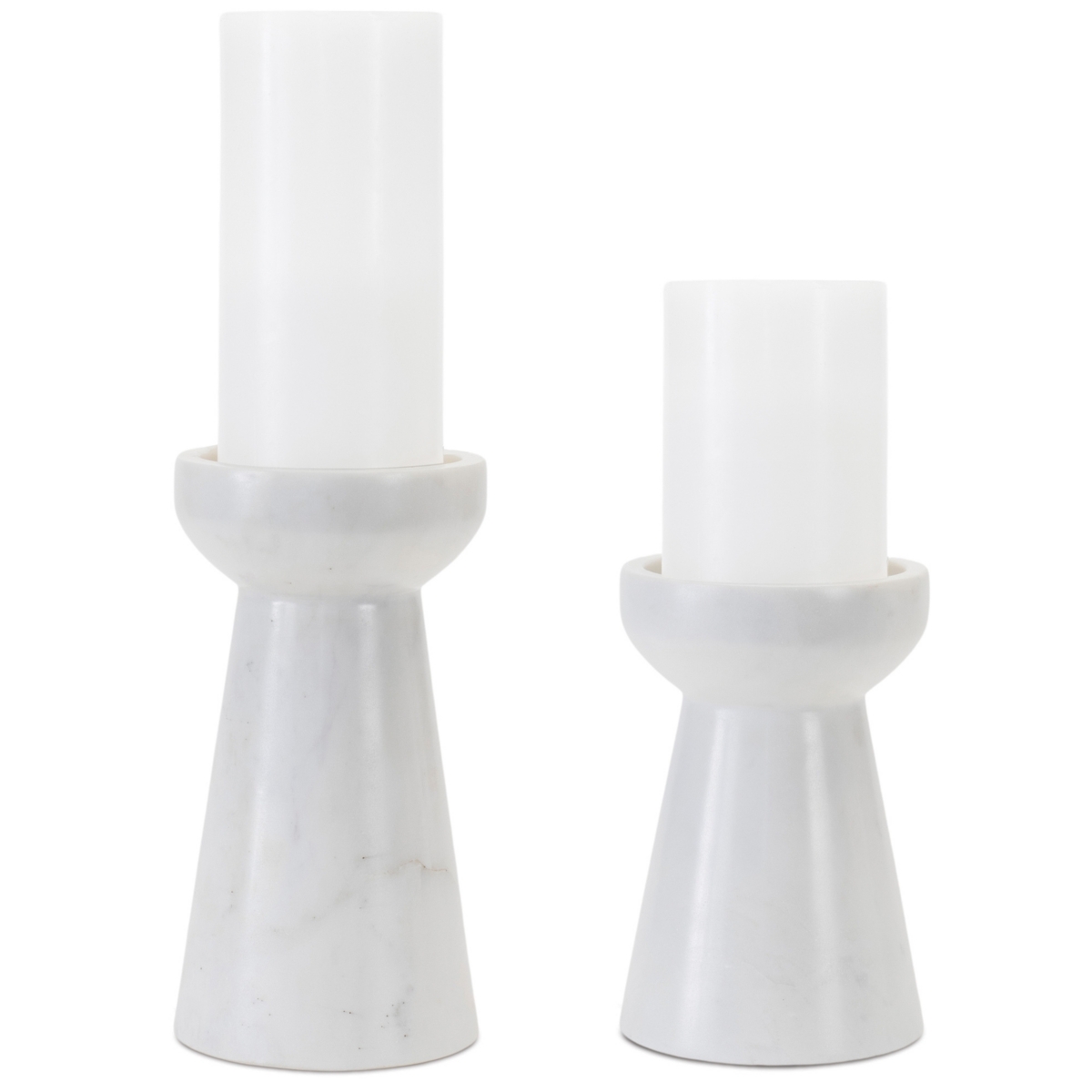 Click here for Slickblue Set of 2 Candle Holders - Chic and Elega... prices
