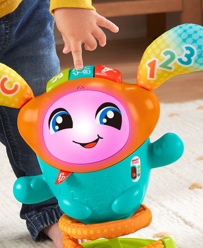 Fisher Price DJ Bouncin' Beats, Baby Learning Toy with Music Lights and ...