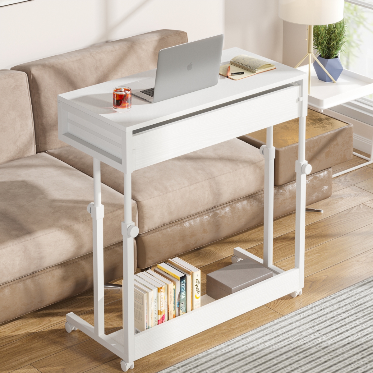 Click here for Tribesigns Portable Desk with Drawers  Mobile Lapt... prices