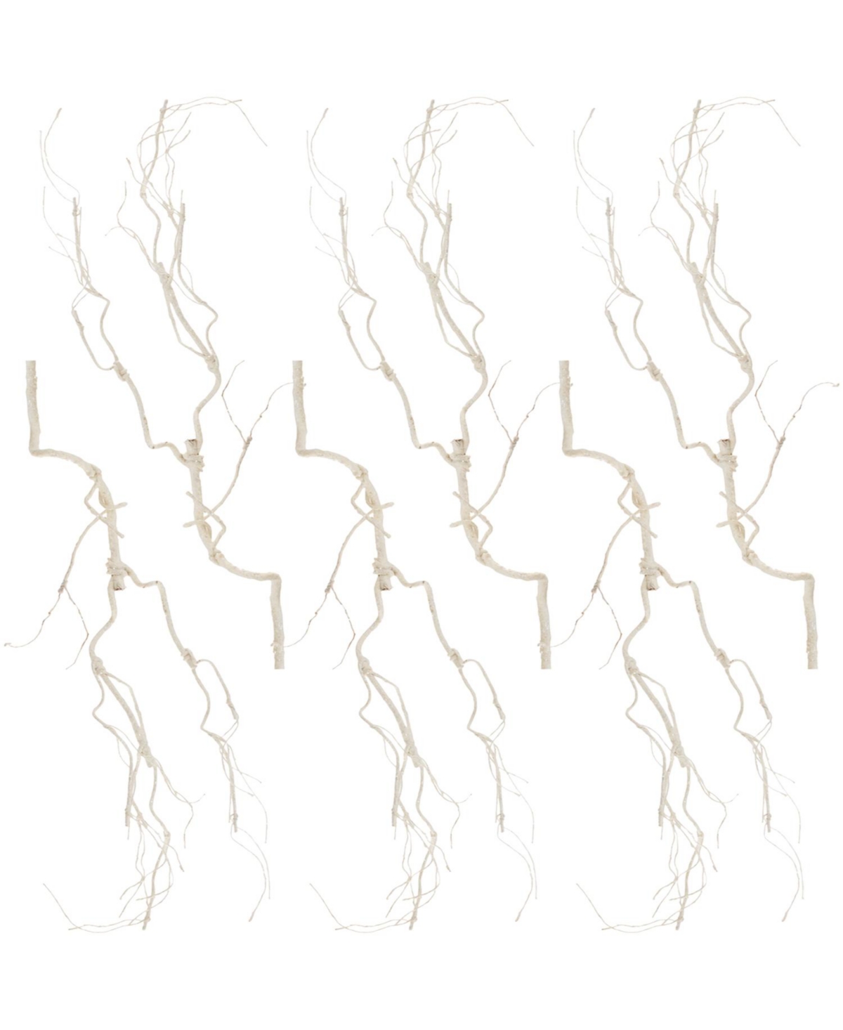 Click here for Set of 6 Glitter Branches for Festive Decoration -... prices