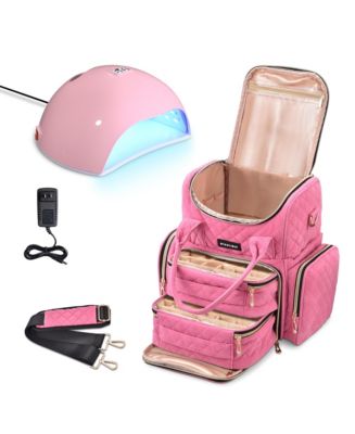 Byootique Double Layer Nail Polish Case Nail Art Supply Storage ...